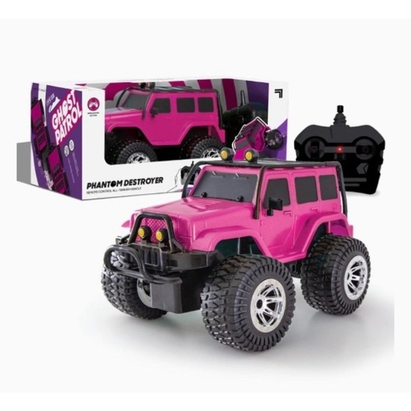 Sharper Image | Toys | Remote Control Trial Pixie Jeep Type Rc Car Pink ...
